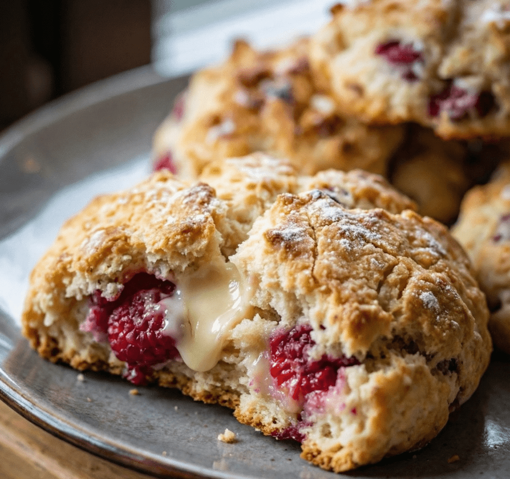 Mary Berry Raspberry and White Chocolate Scones Recipe